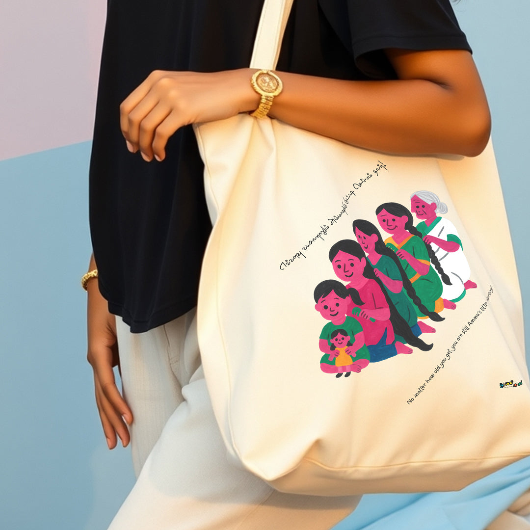 Generations of Amma Tote Bag – Thuni Mani